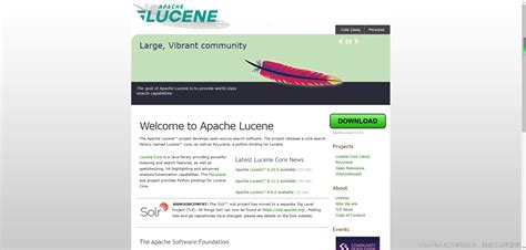 高性能的全文检索库apache Lucene 介绍 Csdn博客