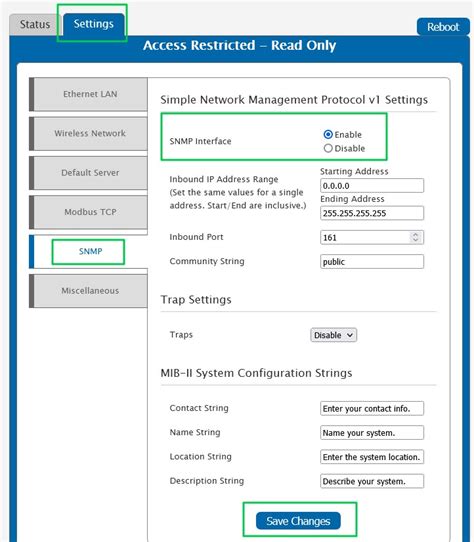Test The Snmp Interface Of An Ethernet Gateway 4 Monnit Knowledge Base