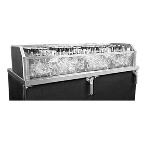 Gdu 12x42 Glass Ice Display Unit 42w X 12d X 9h