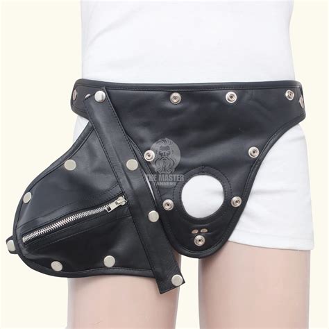 Jockstrap Leather Zipper Cod For Men Made For You