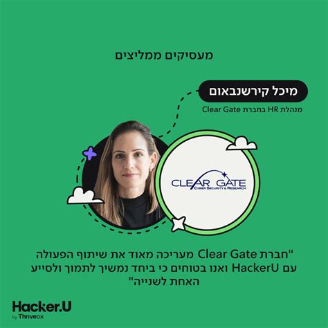 האקריו Hackeru החממה להכשרת דור העתיד של תעשיית ההייטק On Linkedin 🌟עוד שיתוף פעולה מוצלח