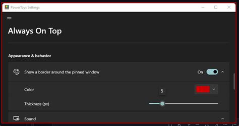 Always On Top Border Doesnt Adjust When Active · Issue 15670 · Microsoftpowertoys · Github