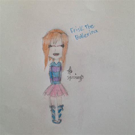 Dancetale Frisk By Springelizabeth On Deviantart