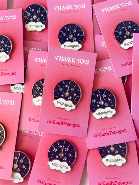 The Original Midnights Taylor Swift Pin Etsy