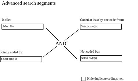 Advanced Search Segments Report · Issue 786 · Ccbogelqualcoder · Github