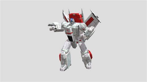G1 Jetfire Earth Wars Update Download Free 3d Model By Pipogame