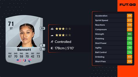 Elyse Bennett Ea Fc 25 Ratings Prices And Cards Futgg