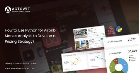 how to use python for airbnb market analysis to develop a pricing