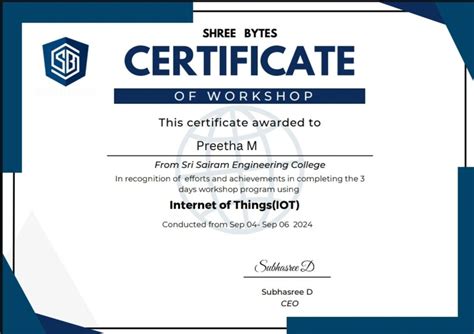 preetha murugan on linkedin workshop iot learningjourney grateful