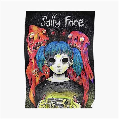 Sally Face Poster Premium Matte Vertical Poster