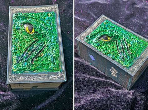 I Designed Dragon Boxes As Secret Compartment Books For Wizards Witches And Warlocks 10 Pics