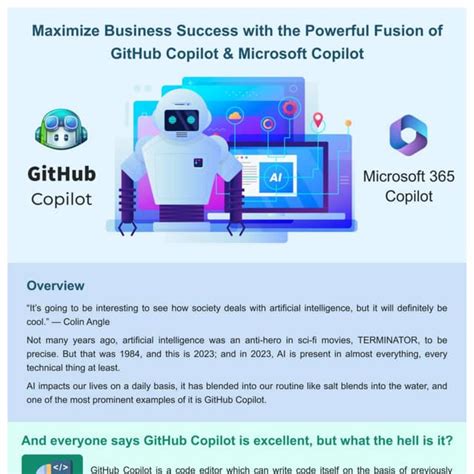 Maximize Business Success With The Powerful Fusion Of Github Copilot