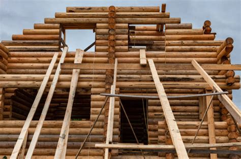 Construction Of A Log Cabin Step By Step
