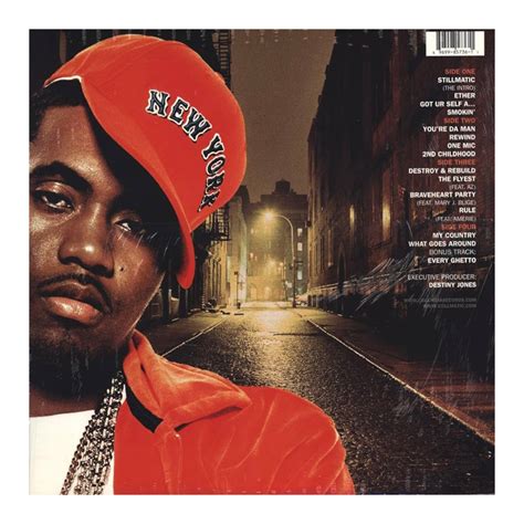 Nas Stillmatic Silver Vinyl