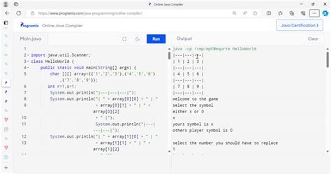 John Nagidi On Linkedin Task 4tic Tac Toe Game Using Java Internpe