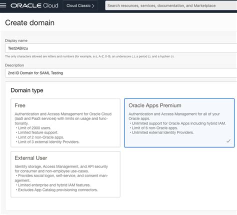 how to add an oci identity domain as saml idp in another oci identity