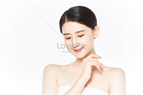 여성 스킨 케어 사진 무료 다운로드 Lovepik