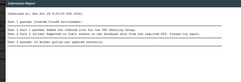 c2w1 assignment grader issue with troubleshooting database
