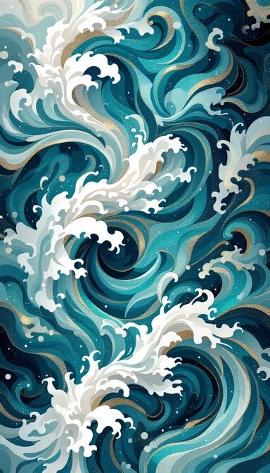 Free Swirling Ocean Scales Image Download At Stockcake