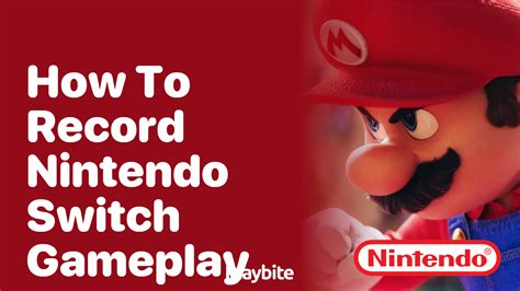 How To Record Nintendo Switch Gameplay A Quick Guide Playbite