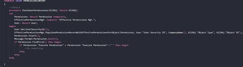 Dynamics 365 Business Central Checking User Permissions On Specific Objects Stefano Demiliani