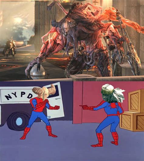 Soldier Of Godrick Picking Up His Lord After He Threw Hands With Some