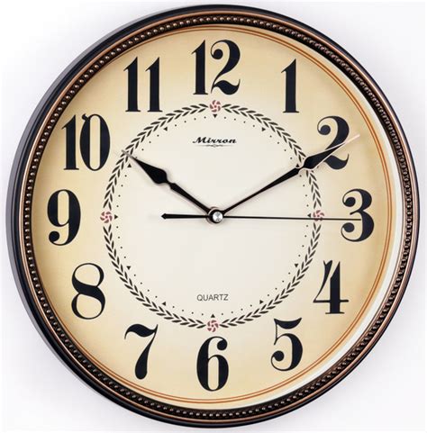 Настенные часы Mirron Р2978a ЧБ купить по низкой цене в интернет магазине Ozon 295419019