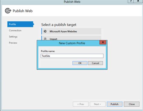 Asp Net Visual Studio Web Project Publish Not Working Stack Overflow