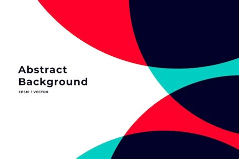 Premium Vector Geometric Abstract Circles Background