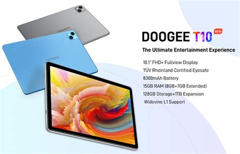 Doogee Releases The T10 Tablet Offering The Ultimate Entertainment Experience