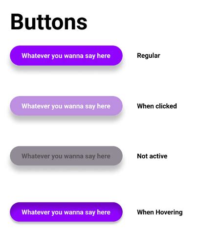 Buttons Figma