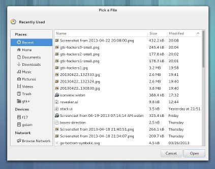 GTK Hackfest Days And Goings On