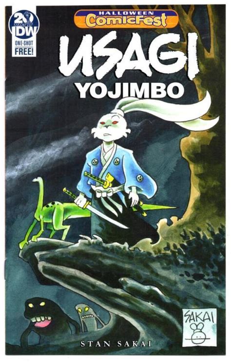 Usagi Yojimbo 1 Halloween Ashcan Promo 2019 Nm Stan Sakai Ebay
