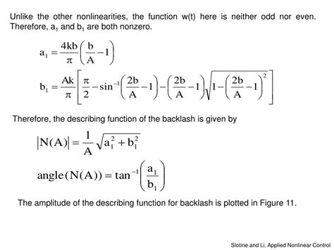 Ppt Common Nonlinearities In Control Systems Powerpoint Presentation