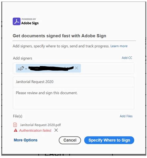 Solved Sending Document Out For Signing Authentication F Adobe Product Community 12228423