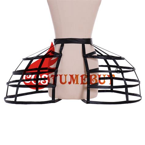 Dress Hollow Cage Pannier Petticoat Women Gown Cri Grandado
