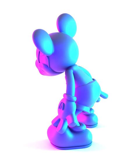 🐁 Creepy Mickey Mouse Bones Toy・ Stl File For 3d Printing・cults