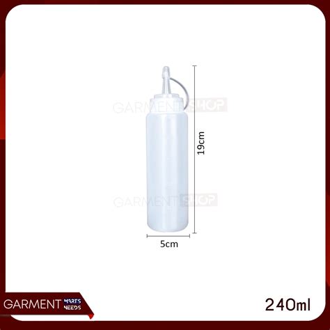 Jual Botol Saus Plastik Kecap Dengan Angka Garis Putih Refillable Bottle Sambel Sambal Tomat