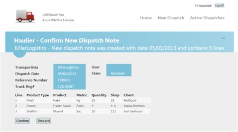 litedispatch logistic solution on the cloud codeproject