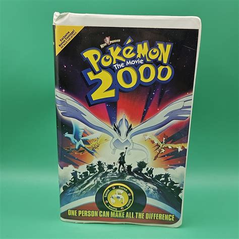 Pokemon The Movie 2000 Vhs Pokémon The Movie 2000 2000 Theatrical