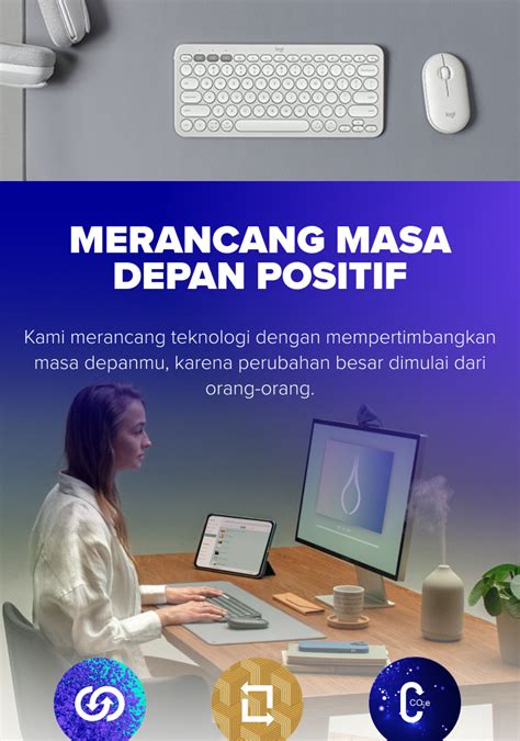 Jual Logitech Pebble Keys K S Keyboard Wireless Bluetooth Multi Perangkat Shopee Indonesia