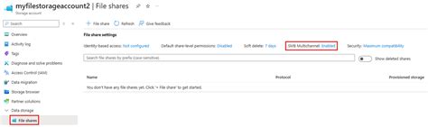 SMB file shares in Azure Files | Microsoft Learn
