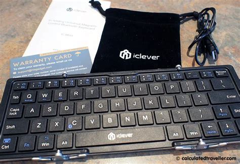 Iclever Portable Foldable Bluetooth Keyboard Review