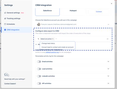 connect salesforce to lemlist lemlist academy