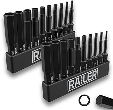 Ball End Hex Bit Set Railer 2 Inch Impact Driver 20pc Hex Bit Set With A Bit