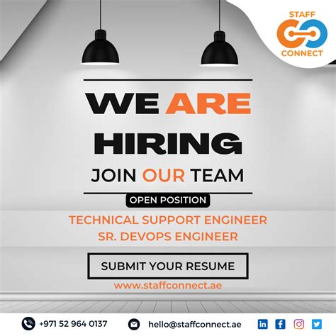 we are hiring following position technical support engineer sr