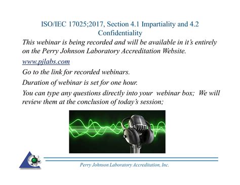 Impartiality As Per Iso Iec 170252017 Standard Pdf