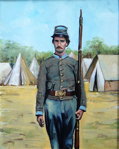 Civil War Confederate Soldiers Art