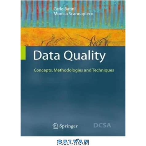 خرید و قیمت دانلود کتاب Data Quality Concepts Methodologies And Techniques ترب