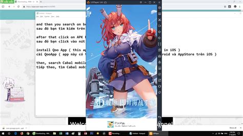 Download And Install Cabal Mobile Eng Version For Pc Youtube